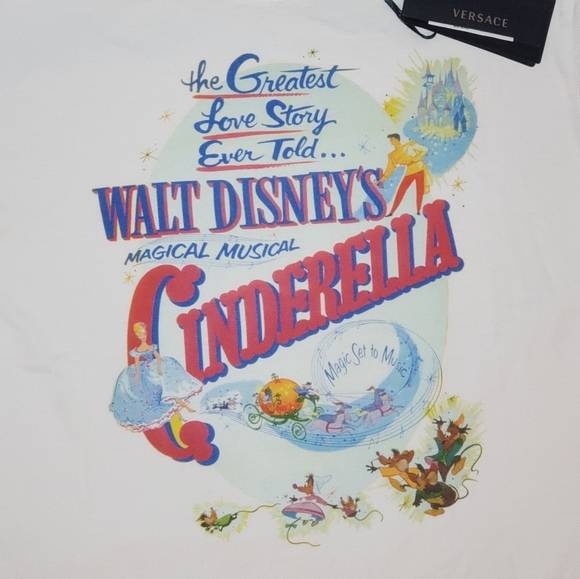 Versace | Shirts | Versace X Disney Limited Edition Cinderella Shirt ...